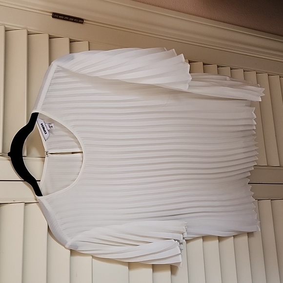 Express | Tops | Billowy White Shirt | Poshmark